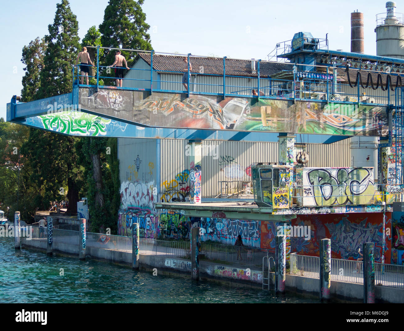 Diving Platform Kid High Resolution Stock Photography and Images - Alamy