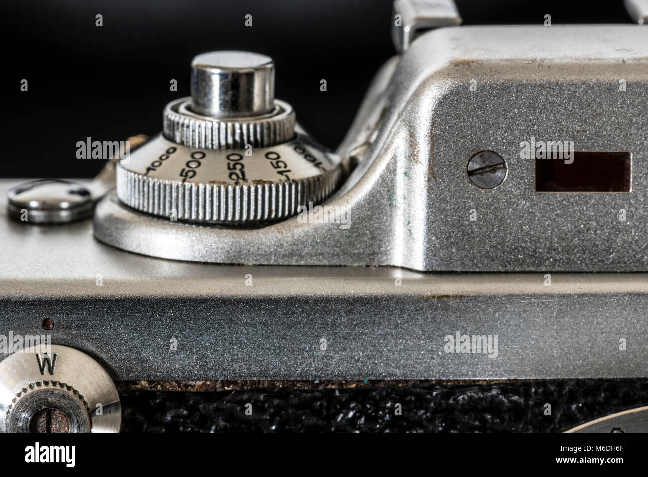 Photographic camera details macro close up Stock Photo - Alamy