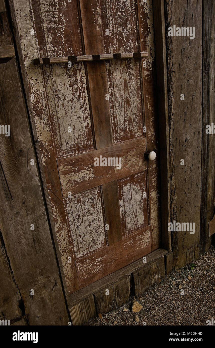 Old wooden vintage antique door Stock Photo - Alamy