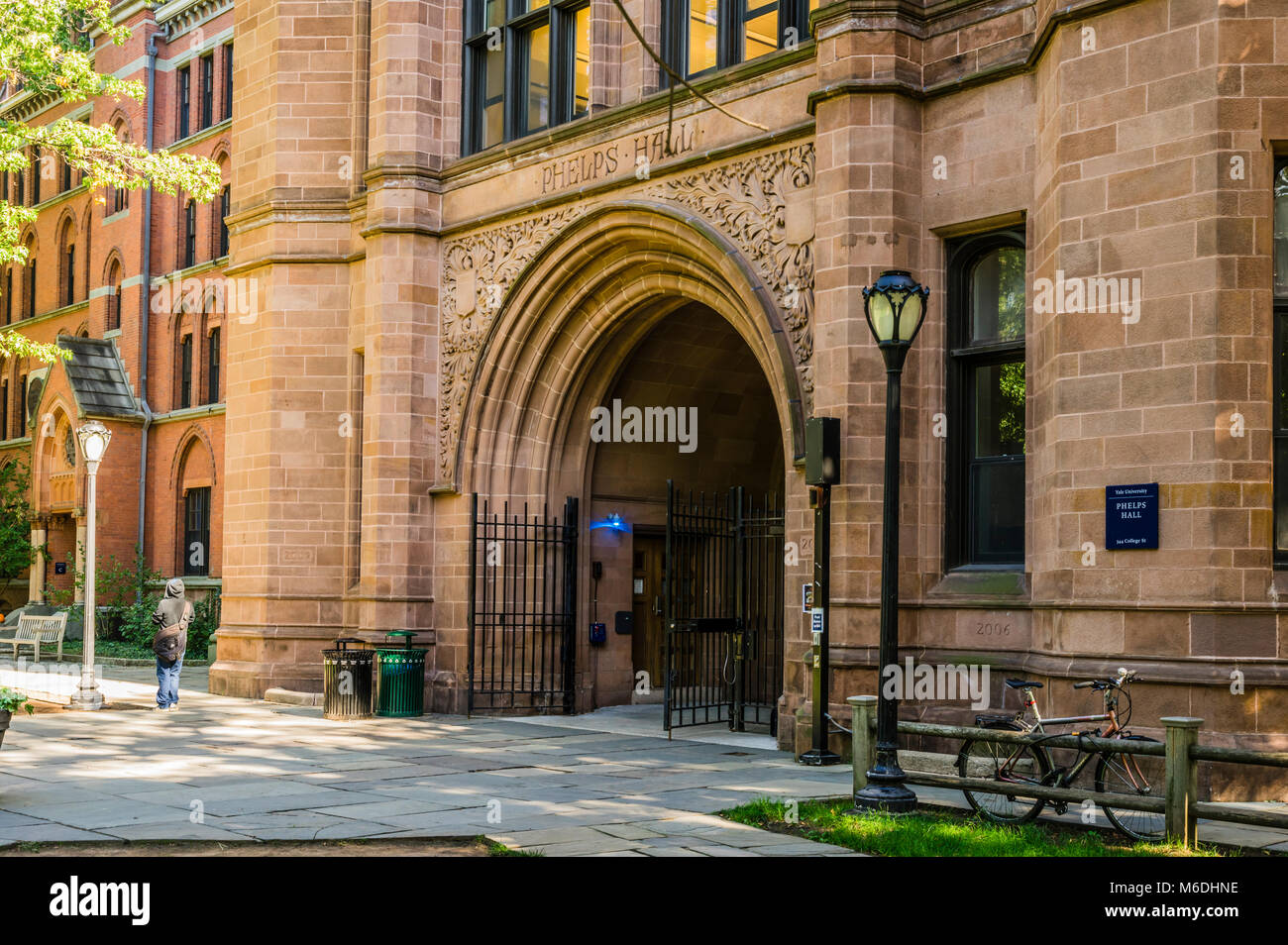 Phelps Hall Old Campus Yale University New Haven, Connecticut, USA ...