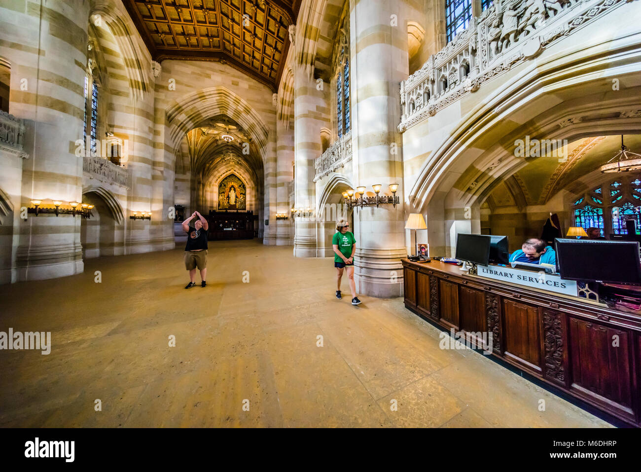 Sterling Memorial Library Yale University New Haven, Connecticut, USA ...