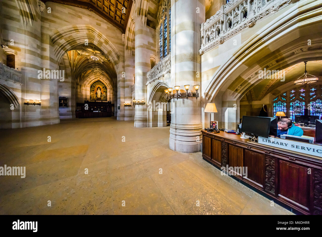 Sterling Memorial Library Yale University New Haven, Connecticut, USA ...