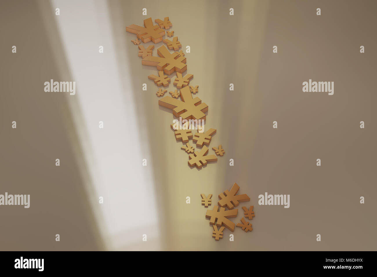 An exclamation point consisting of currency symbols, a success message ...