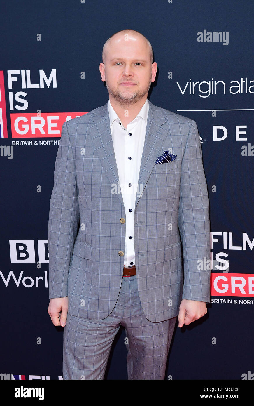 David Malinowski arrives for the Film is GREAT Reception in honour of ...