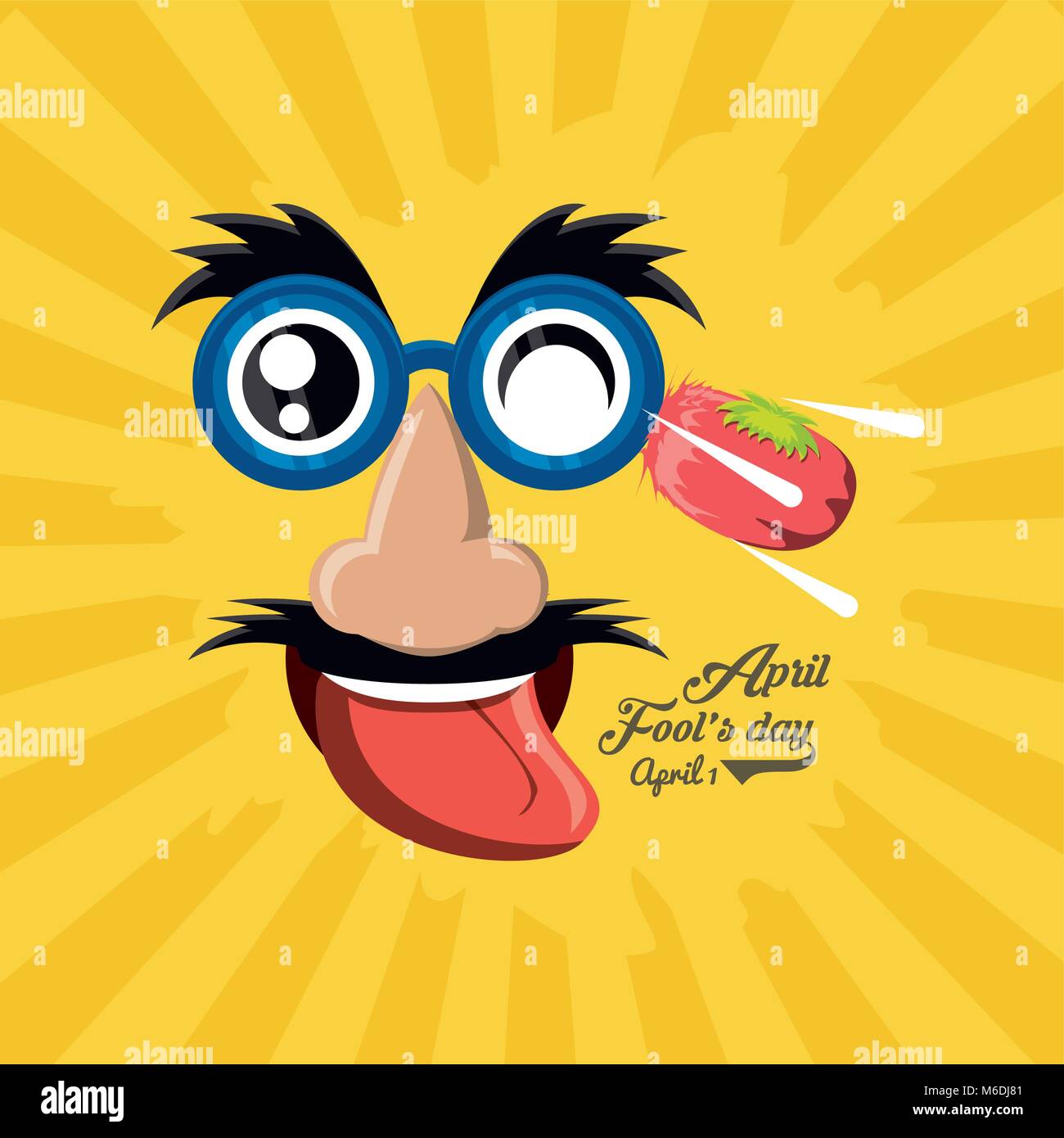 Squashed face Stock Vector Images - Alamy