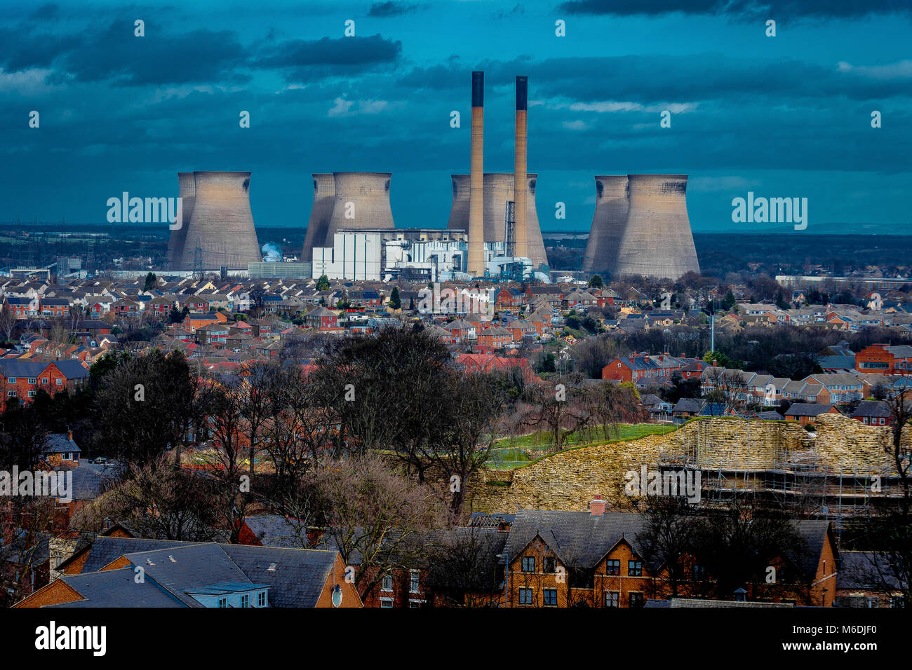 The Colourful Past and Bright Future of Pontefract Stock Photo - Alamy