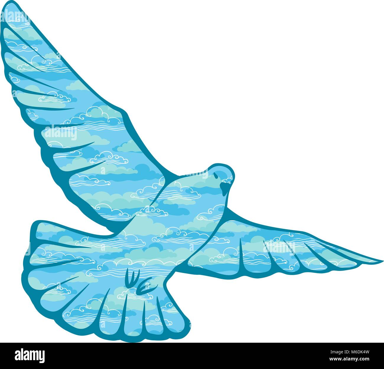 Hand pigeon Stock Vector Images - Alamy