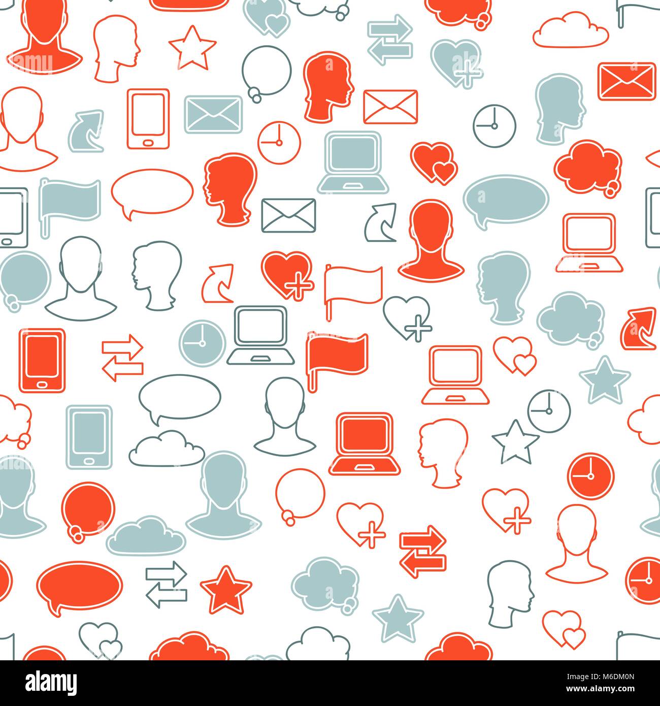 Set seamless web page Stock Vector Images - Alamy