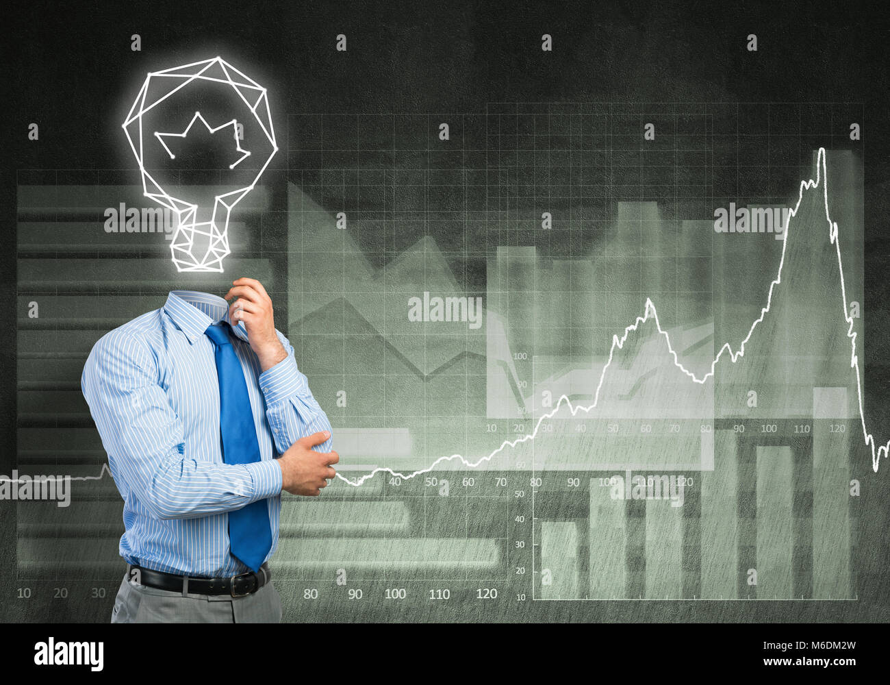 Man thinking over his idea Stock Photo - Alamy