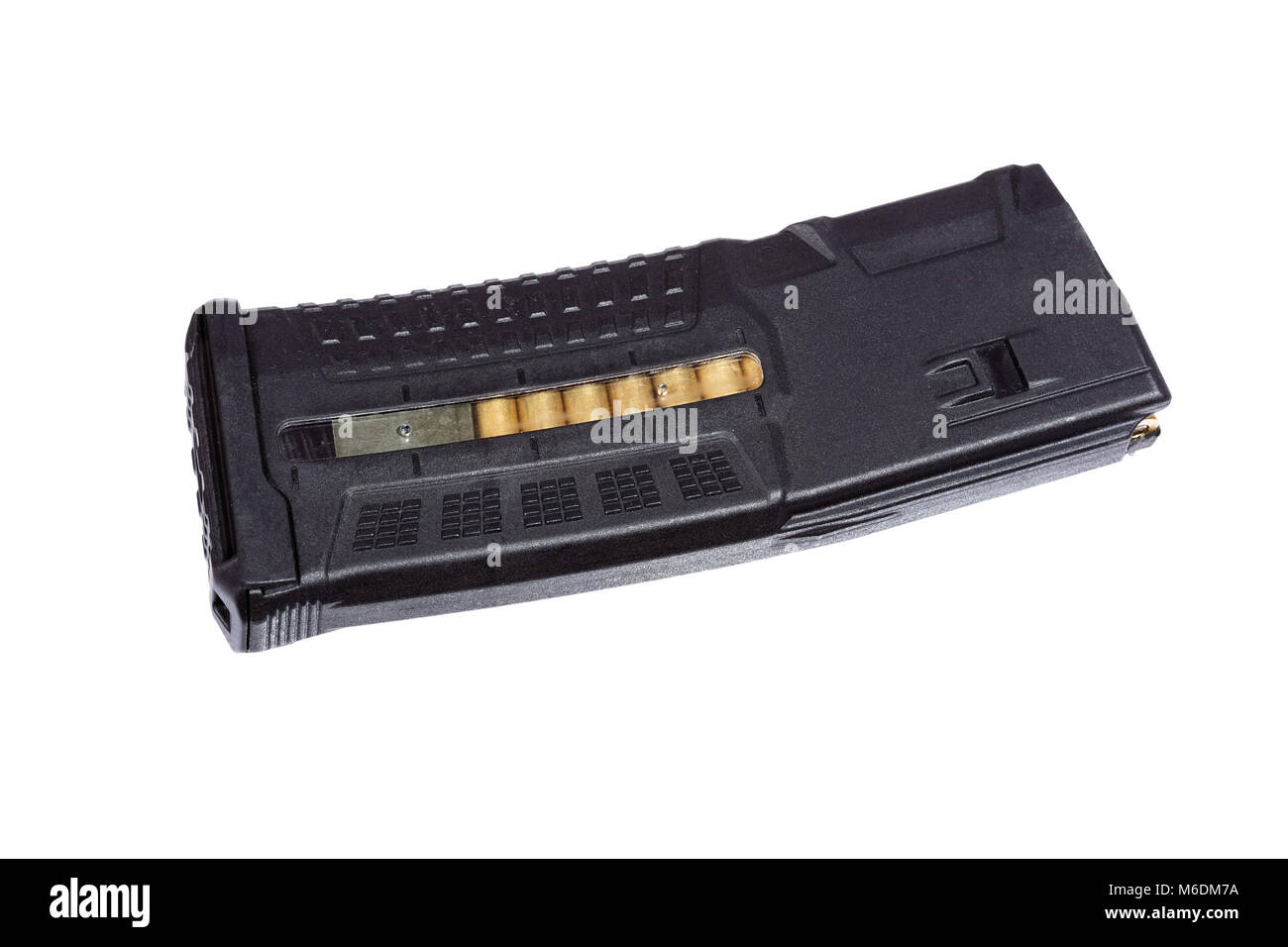 Airsoft gun magazine on white background. High resolution photo Stock ...