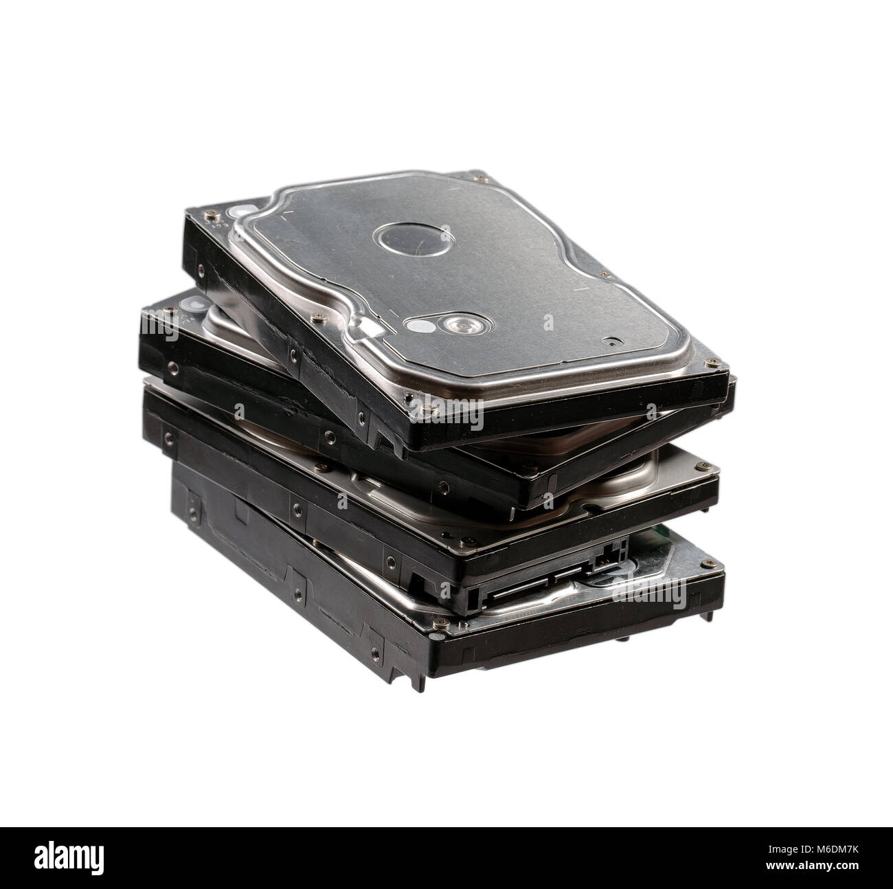 Hard disk drives isolated. High resolution photo Stock Photo - Alamy