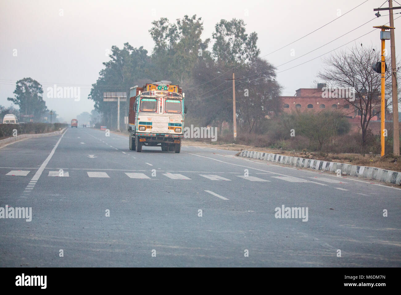 Freight Vehicle in India Stock Photo - Alamy