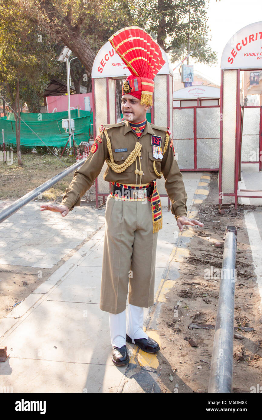 India's Border Security force Stock Photo - Alamy