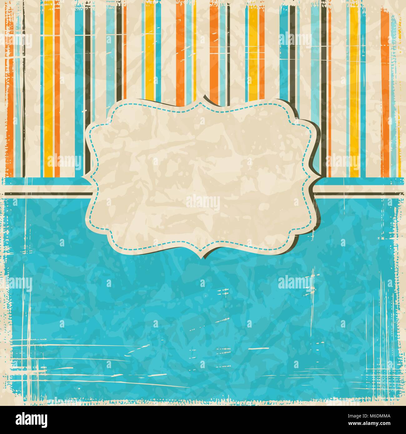 Vintage scratch background with place for text. Vector Eps 10 Stock ...