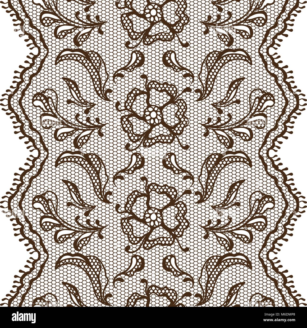 Vintage lace background, ornamental flowers Stock Vector Image & Art ...