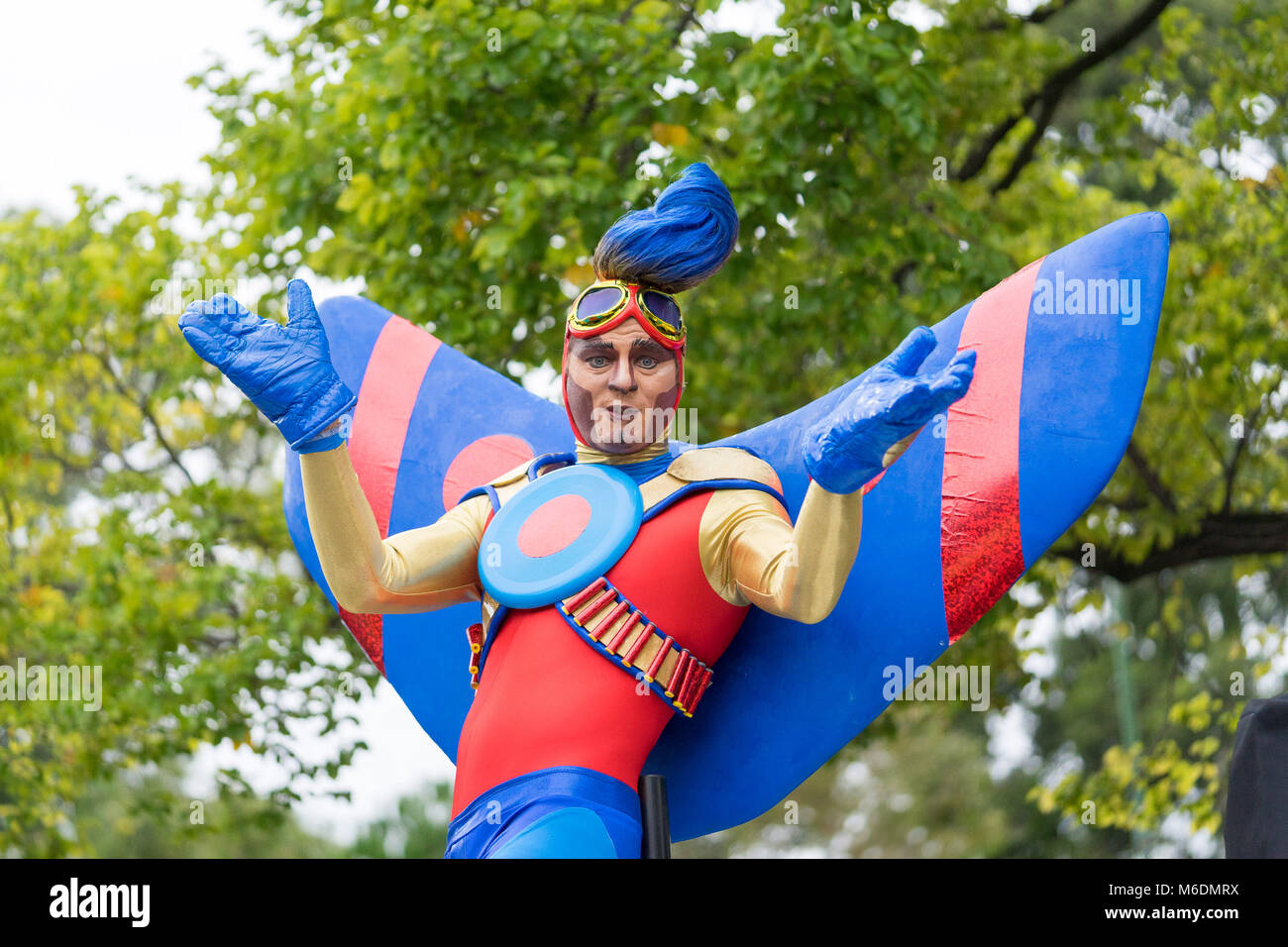 Melbourne, Australia - The annual Moomba parade on St Kilda road Stock ...