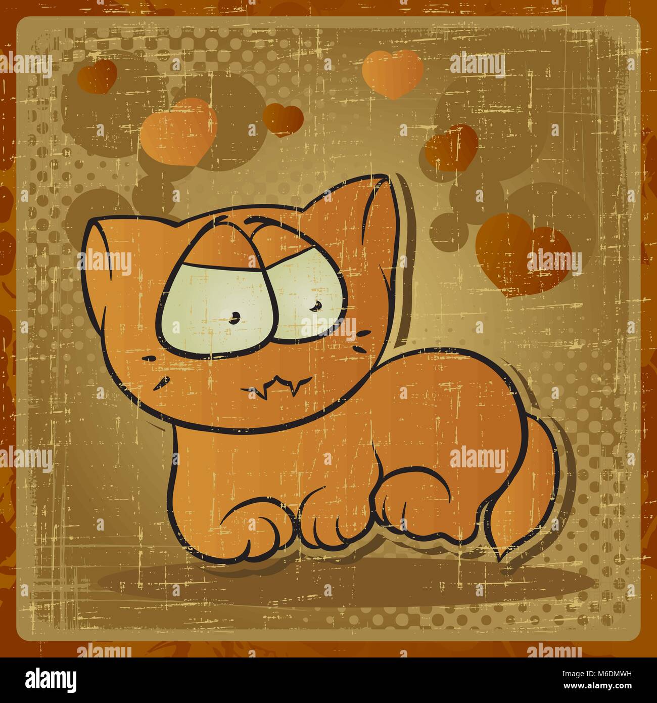 Baby clipart vintage hand Stock Vector Images - Alamy