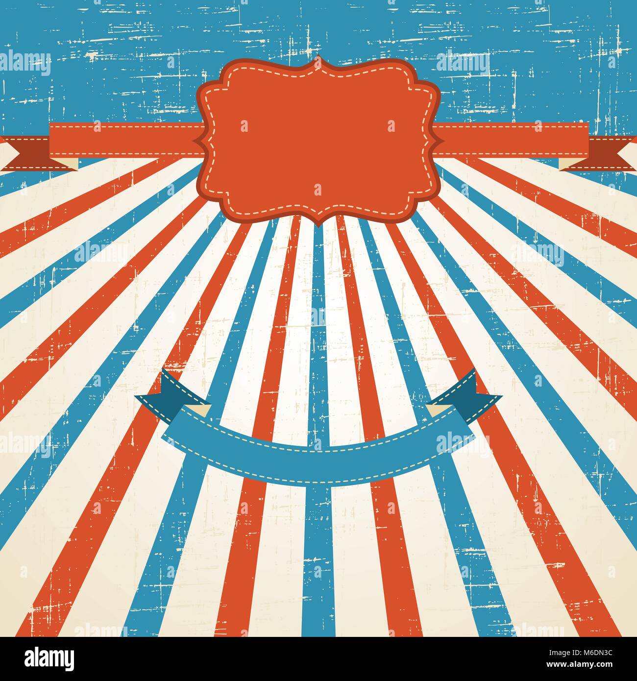 Vintage scratch background with place for text. Vector old card Stock ...