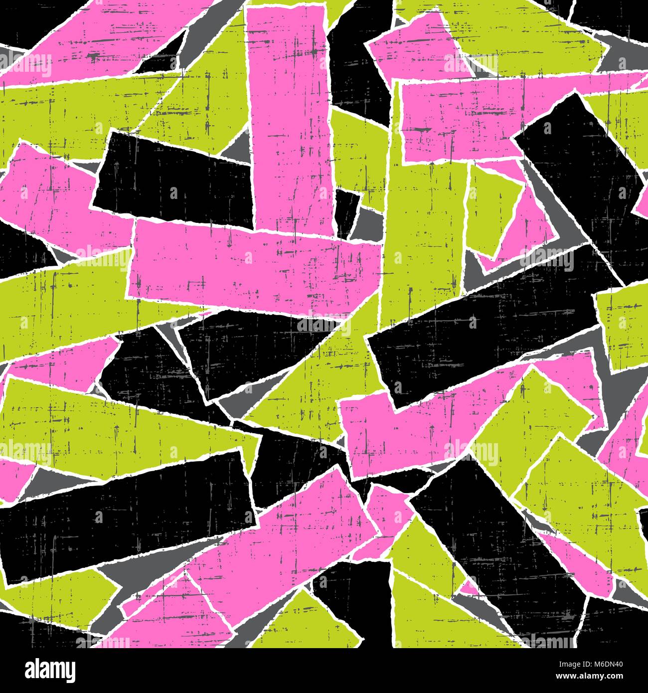 Torn scratch paper seamless pattern. Vector texture Stock Vector Image ...