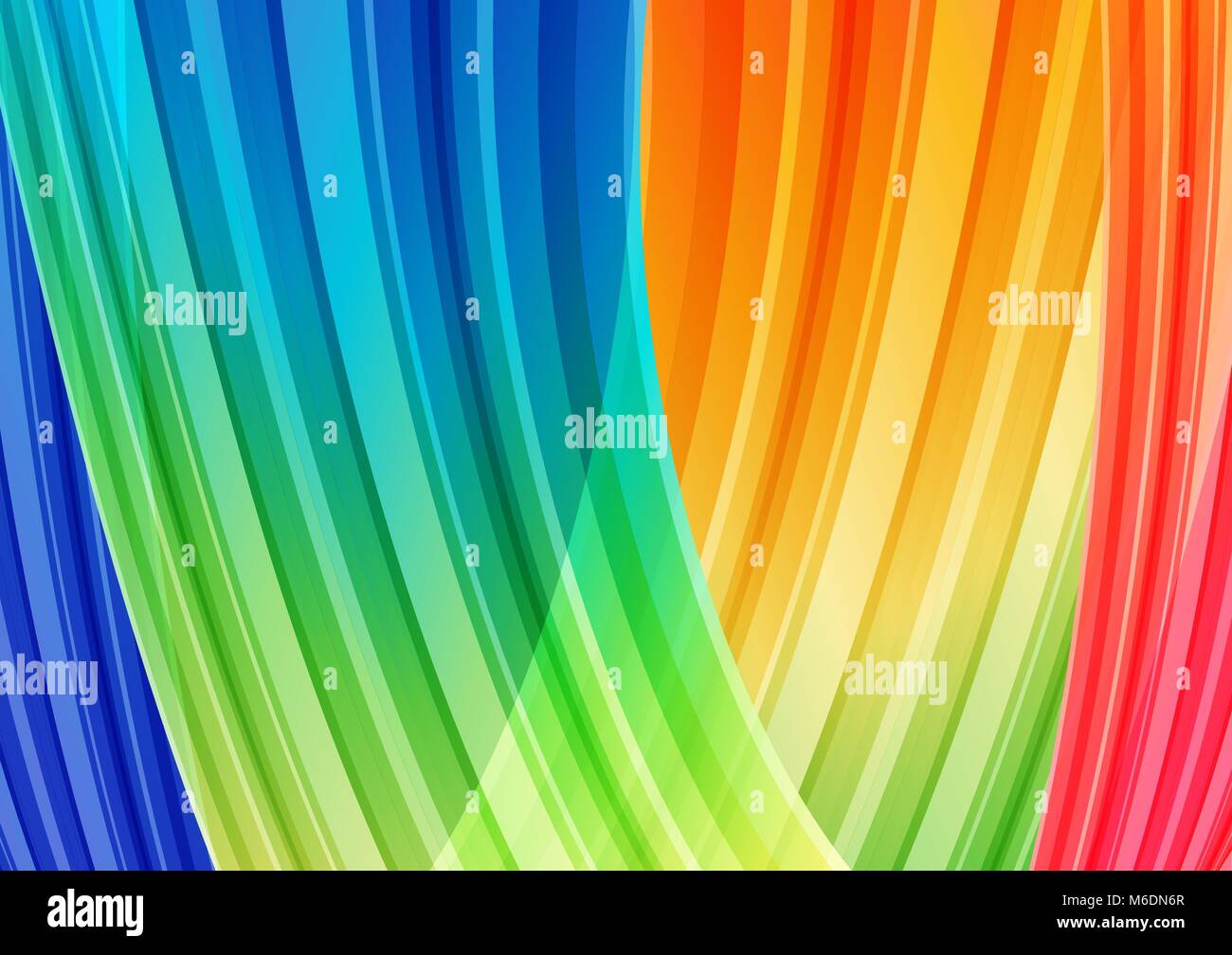 Abstract blue curved lines background hi-res stock photography and ...