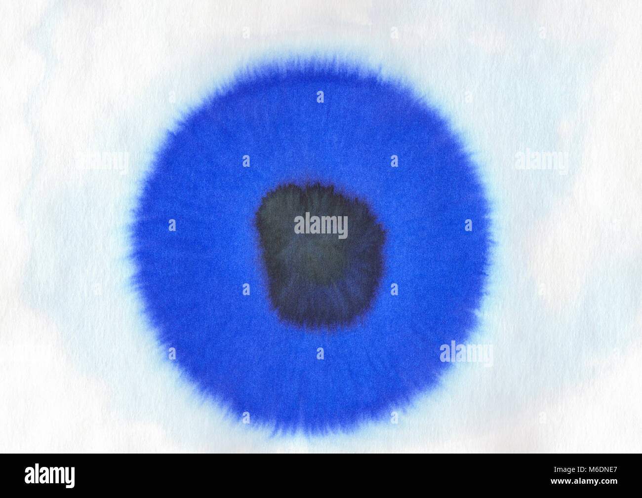 blue and sepia acrylic and watercolor painting art, abstract background ...