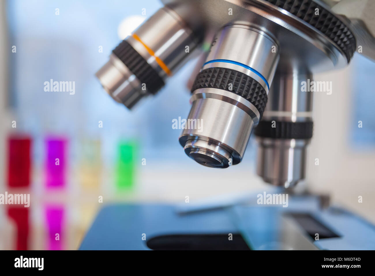 Microscope is used by scientists and students for analysis and study in ...