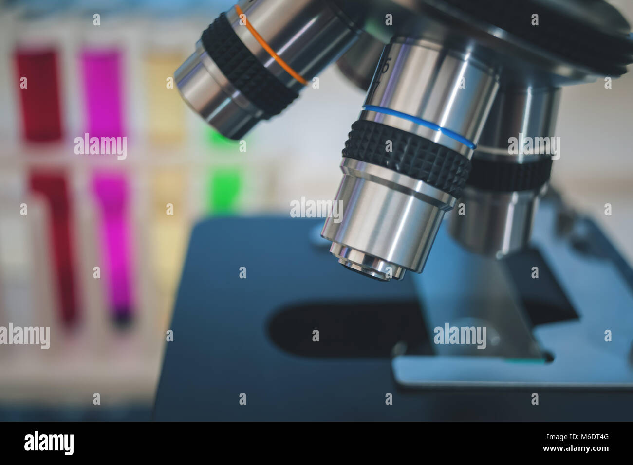 Microscope is used by scientists and students for analysis and study in ...