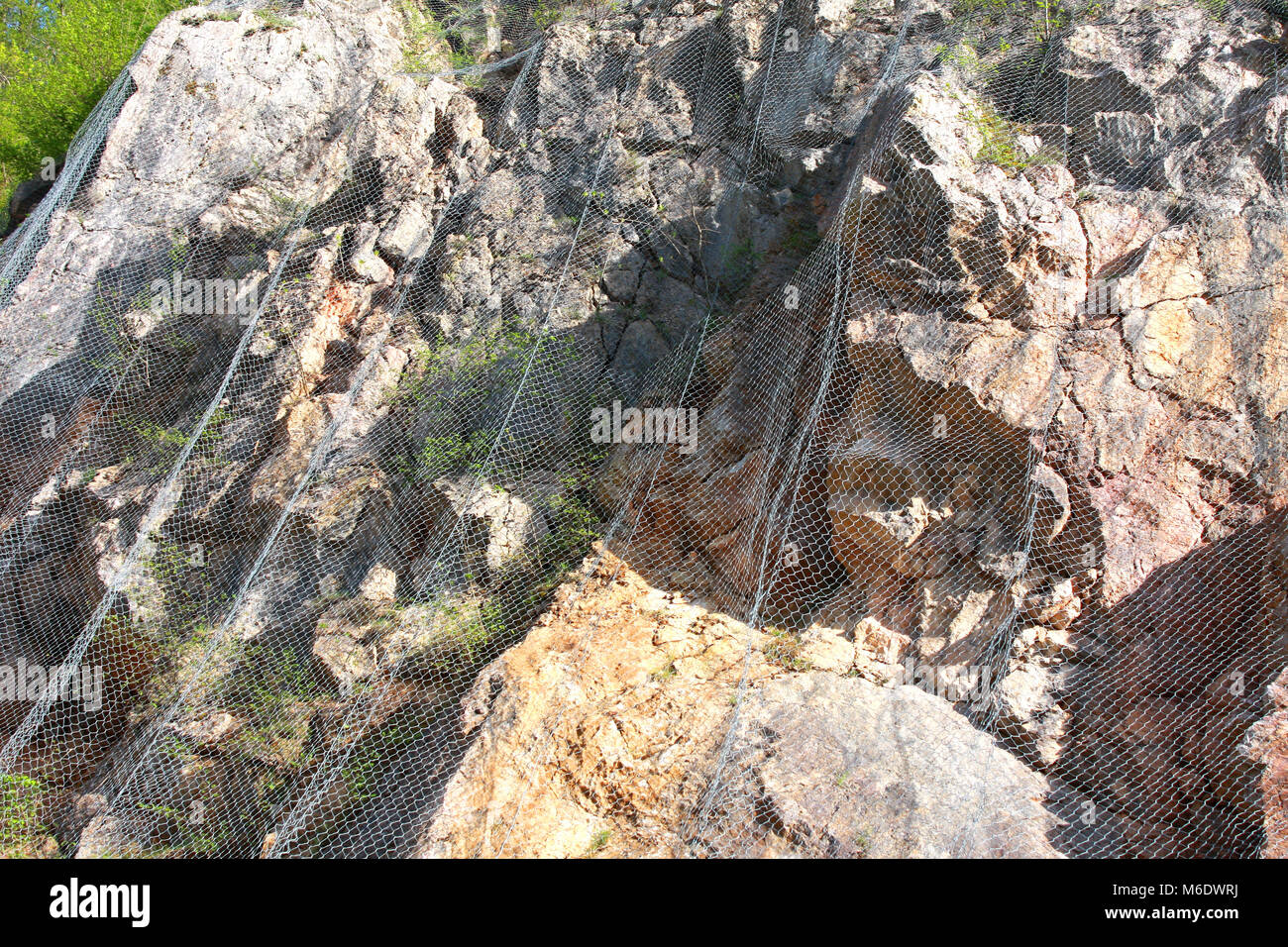 safety net above the road Stock Photo - Alamy