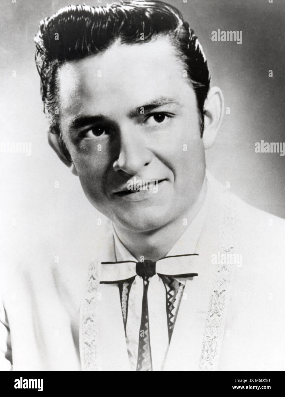 JOHNNY CASH (1932-2003) Promotional photo of US Country musician about ...