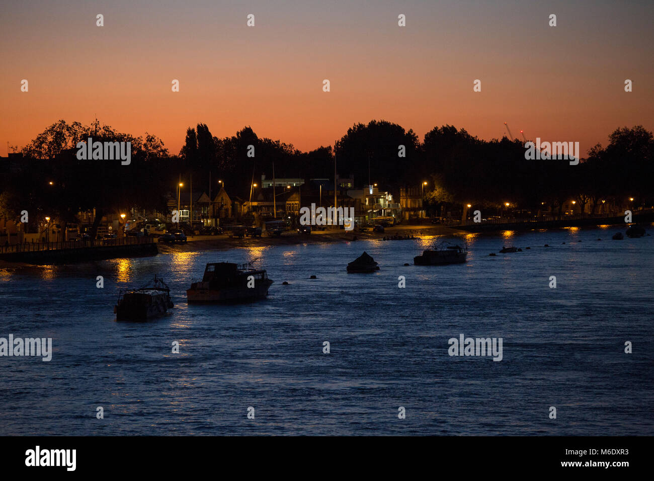 Putney london sunset hi-res stock photography and images - Alamy