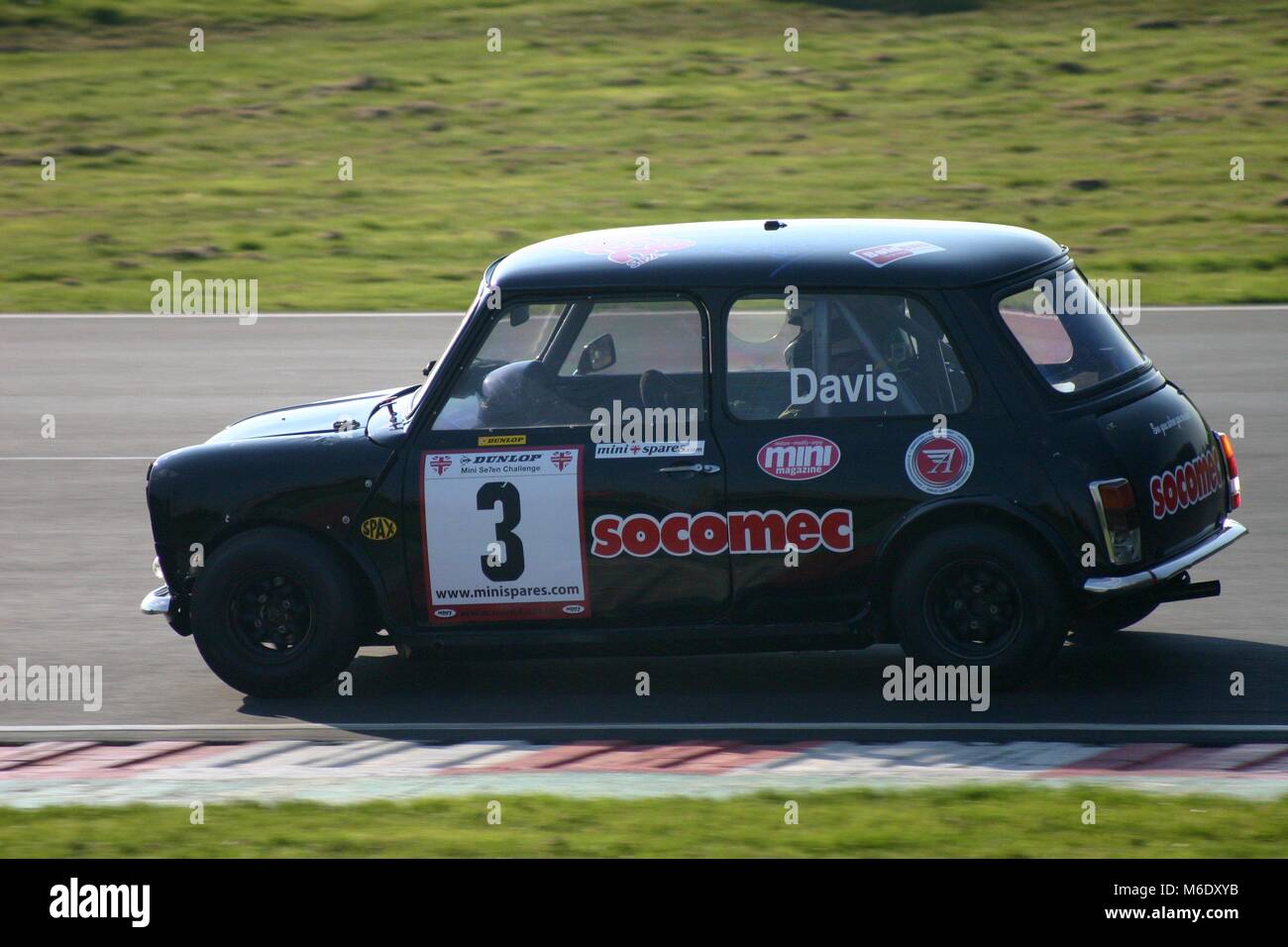 Mini 7 Racing at Castle Combe April 2015 Stock Photo - Alamy
