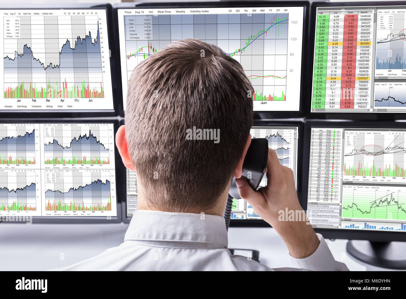 Man working in telephone exchange hi-res stock photography and images ...