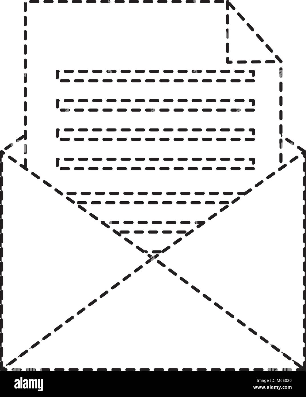 message envelope letter communication digital Stock Vector Image & Art ...