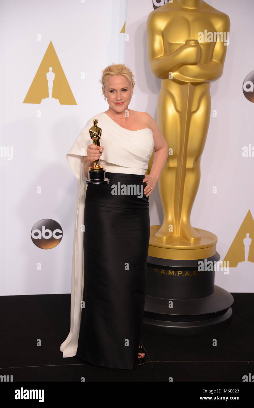 Patricia Arquette 012 at the 87th Oscars Press Room in Los Angeles ...