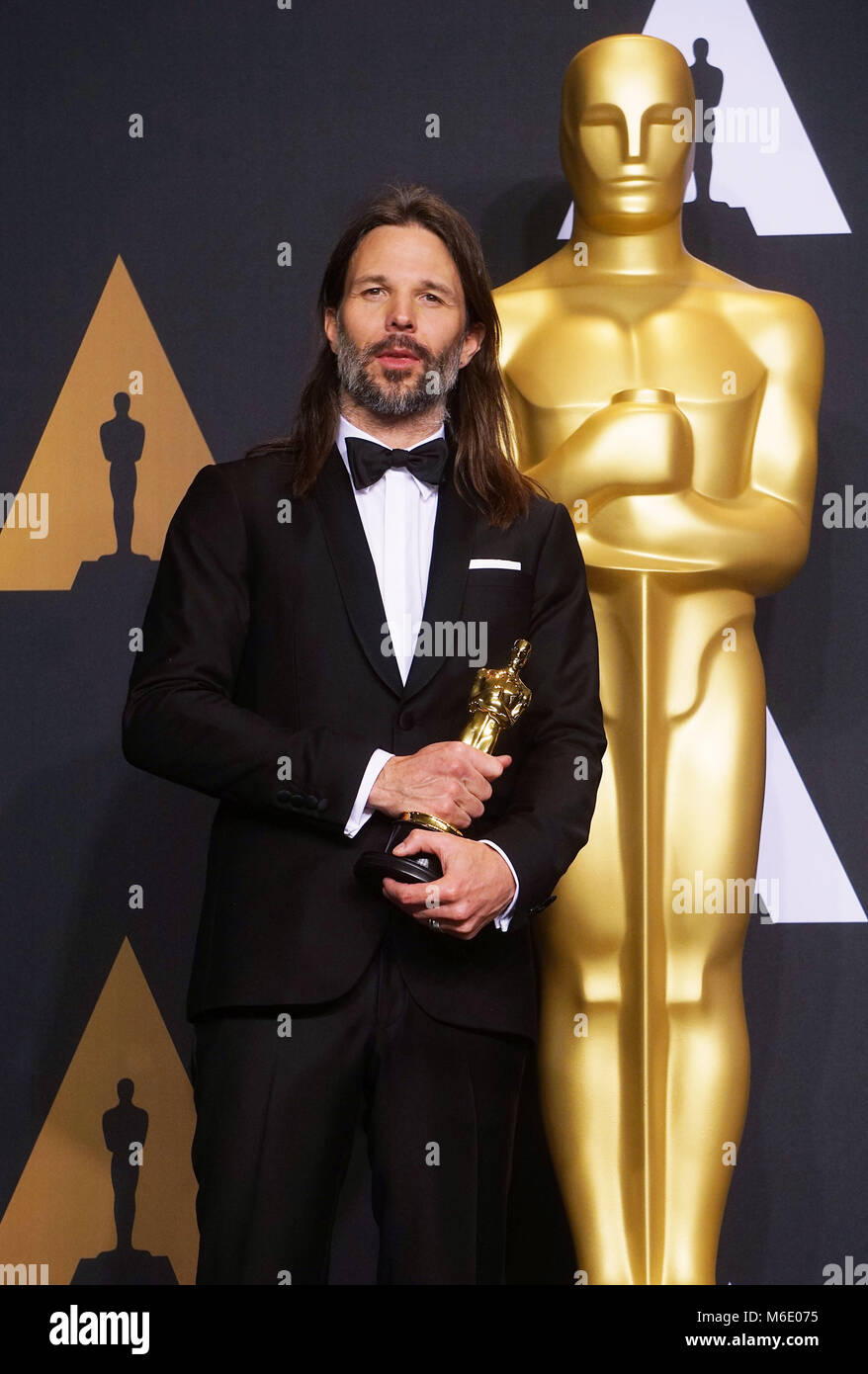 Linus Sandgren 393 89th Academy Awards ( Oscars ), press room at the ...