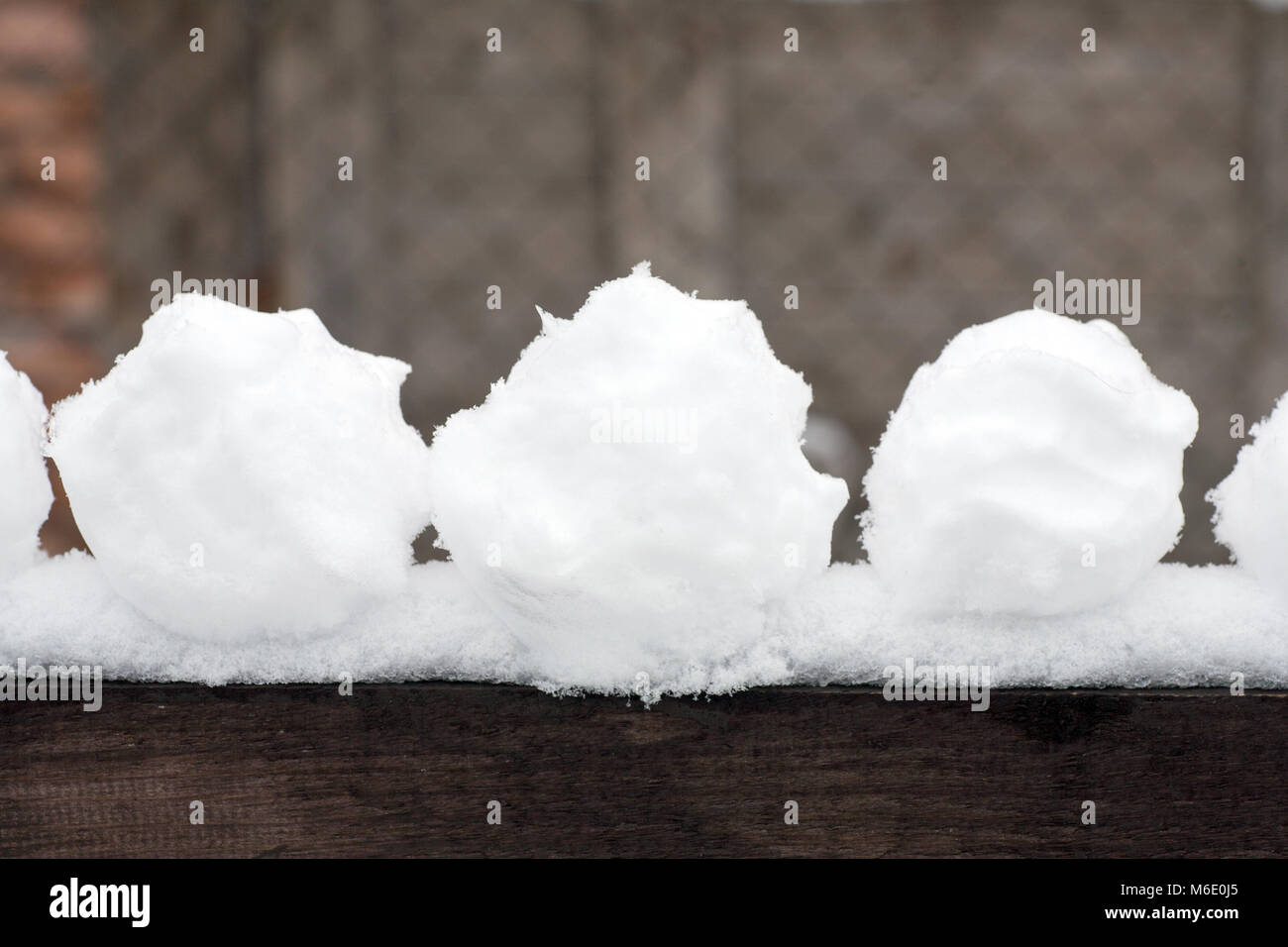 Real snowballs hi-res stock photography and images - Alamy