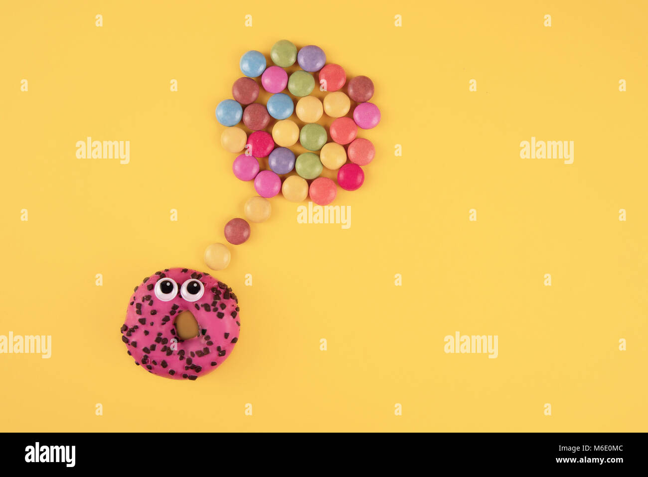 Funny donut eyes on hi-res stock photography and images - Alamy