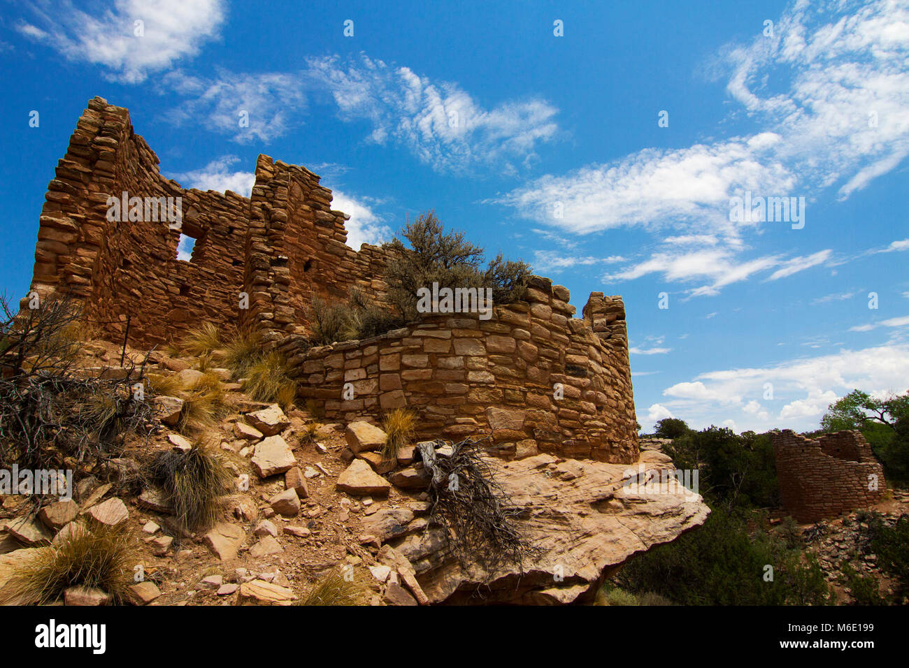 Hovenweep cutthroat castle hi-res stock photography and images - Alamy