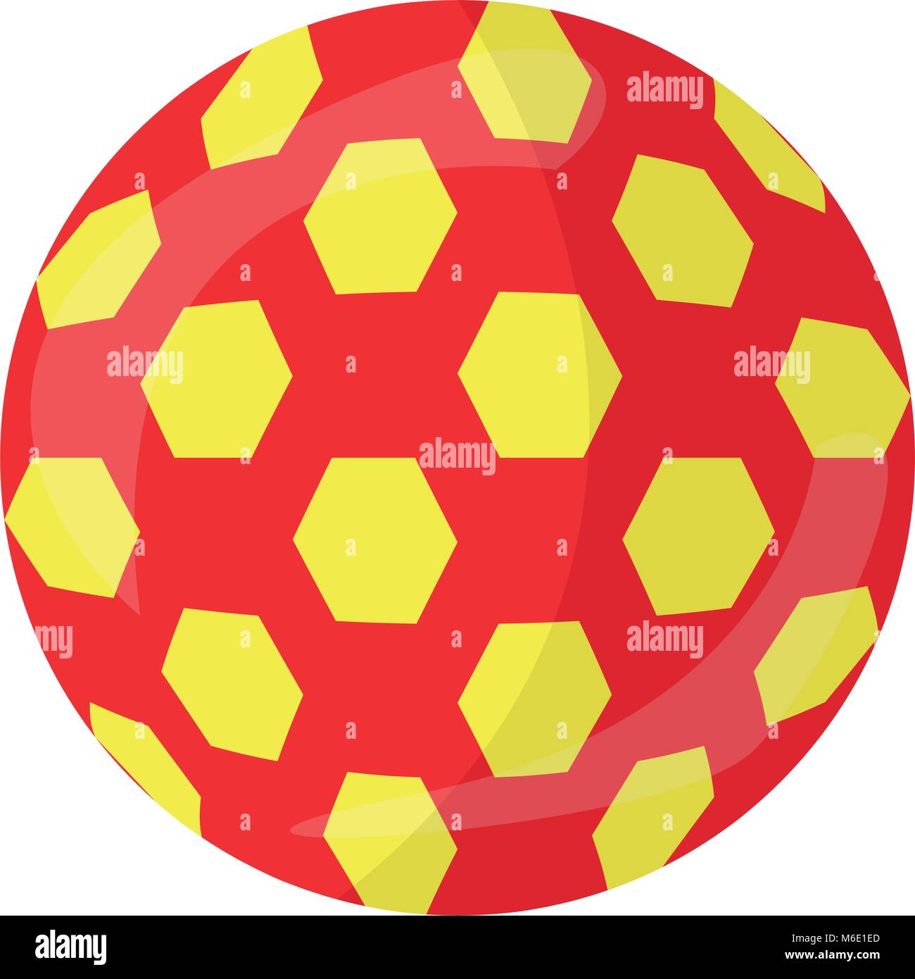 Colored soccer ball icon Stock Vector Image & Art - Alamy