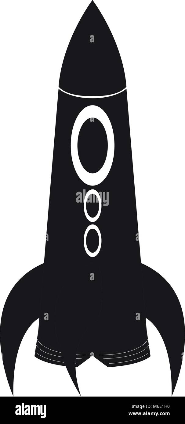 Isolated rocket ship toy icon Stock Vector Image & Art - Alamy