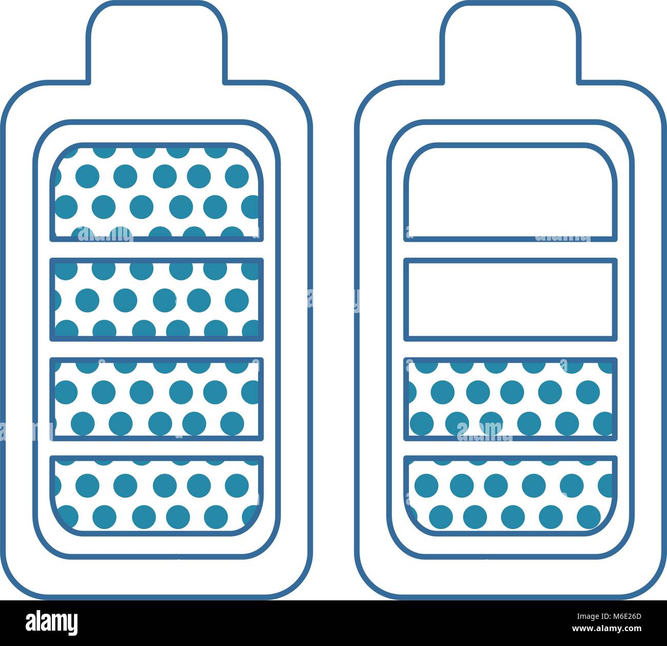 battery levels power icon Stock Vector Image & Art - Alamy