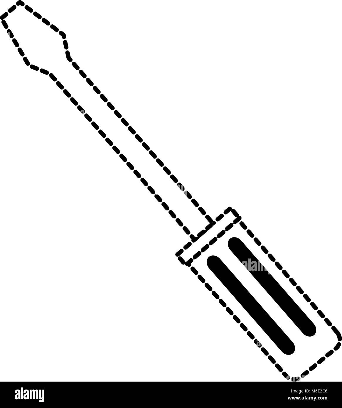 Tool isolated metal mark Stock Vector Images - Alamy