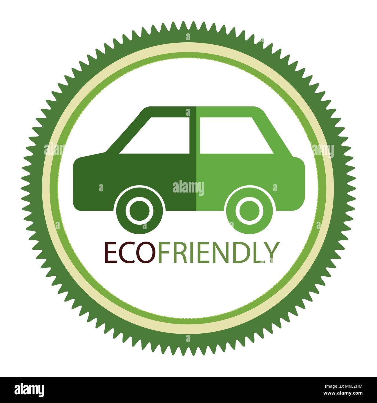 eco friendly environmental label Stock Vector Image & Art - Alamy
