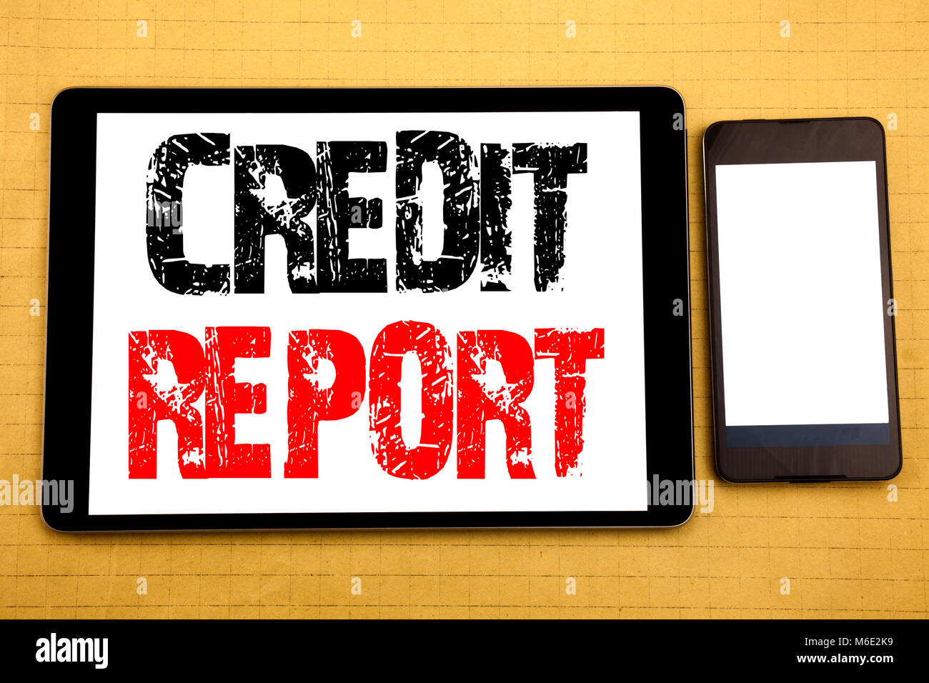 Hand writing text caption inspiration showing Credit Report. Business ...