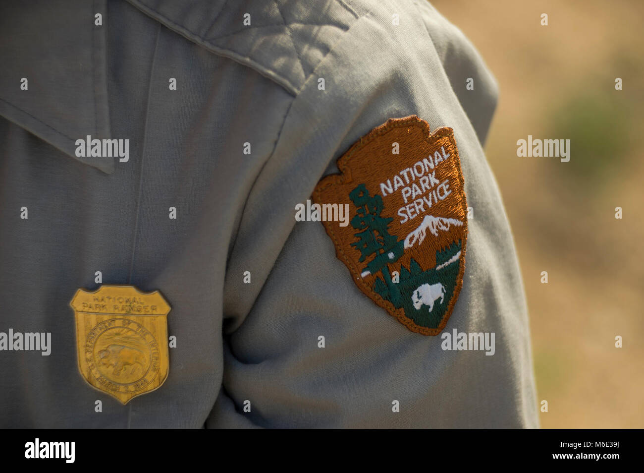 National park service badge hi-res stock photography and images - Alamy