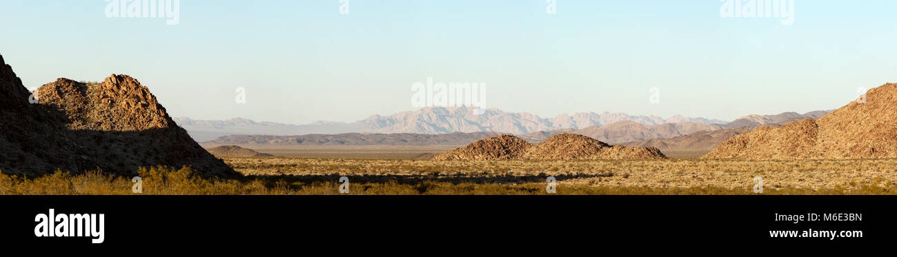 Pinto Basin Panorama #5 Stock Photo - Alamy