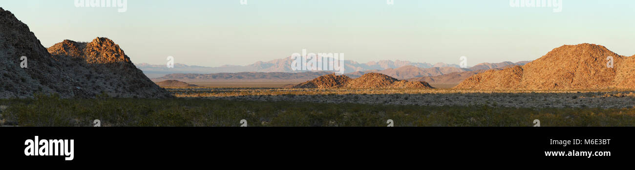 Pinto Basin Panorama #1 Stock Photo - Alamy