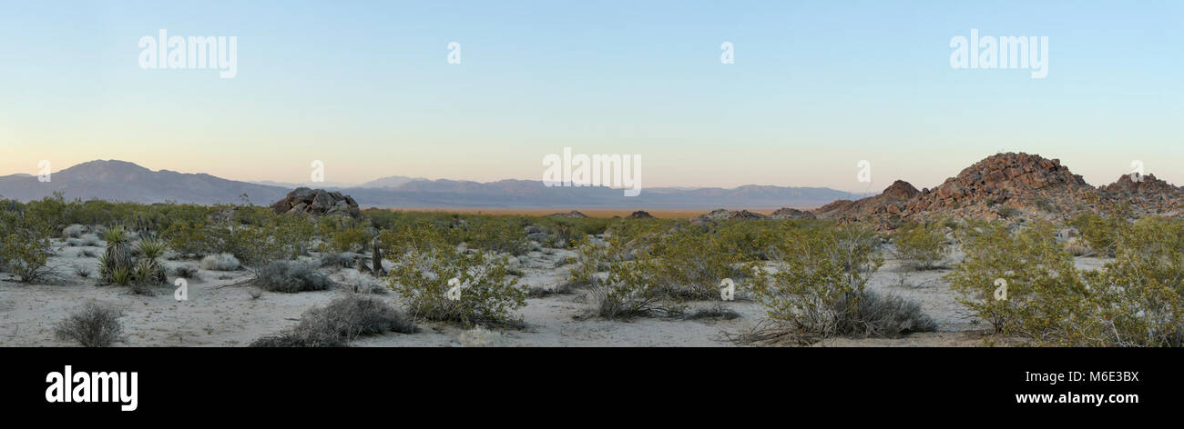 Pinto Basin Panorama #2 Stock Photo - Alamy