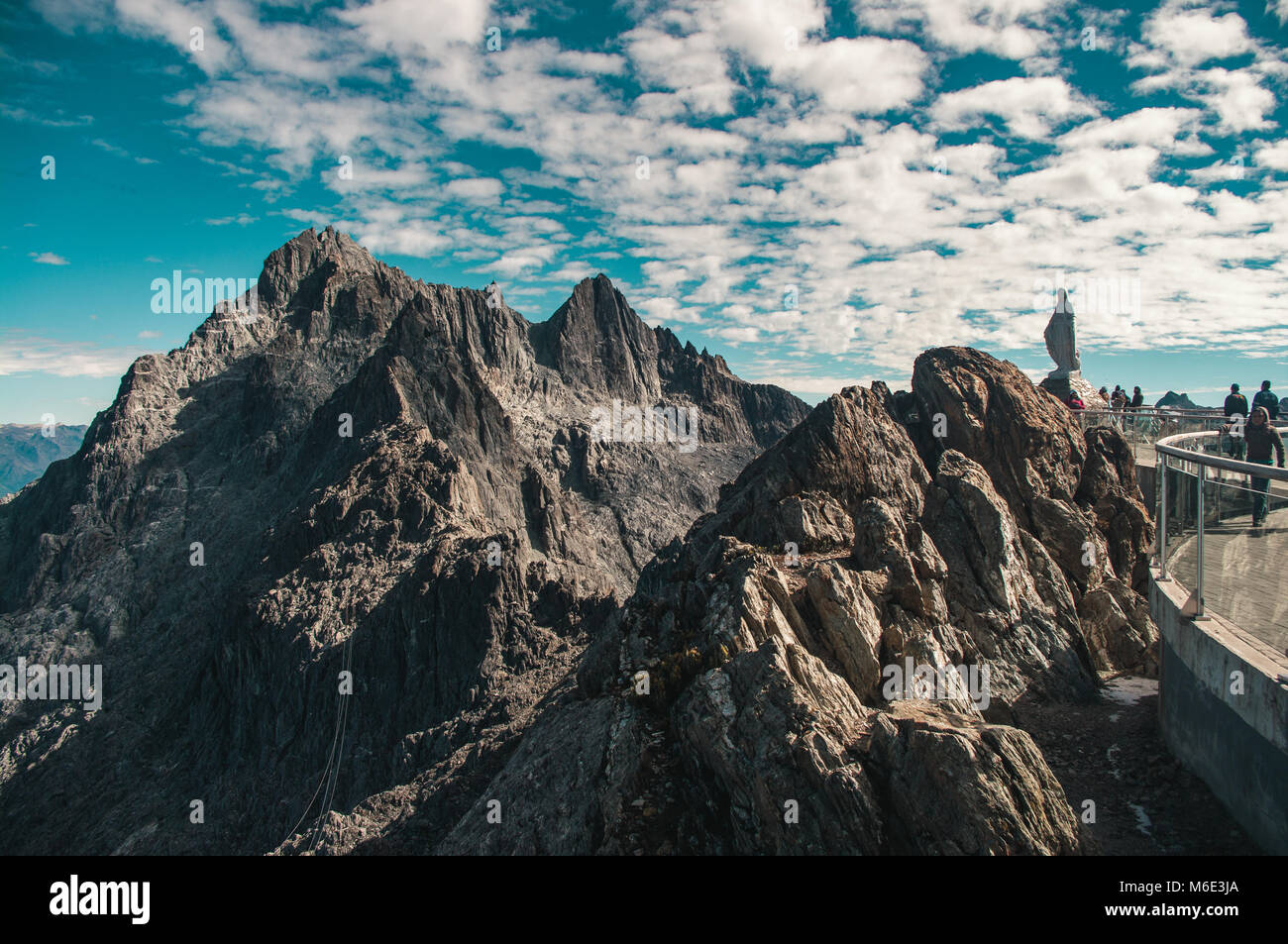 Mountains rocks pico bolivar Stock Photo - Alamy
