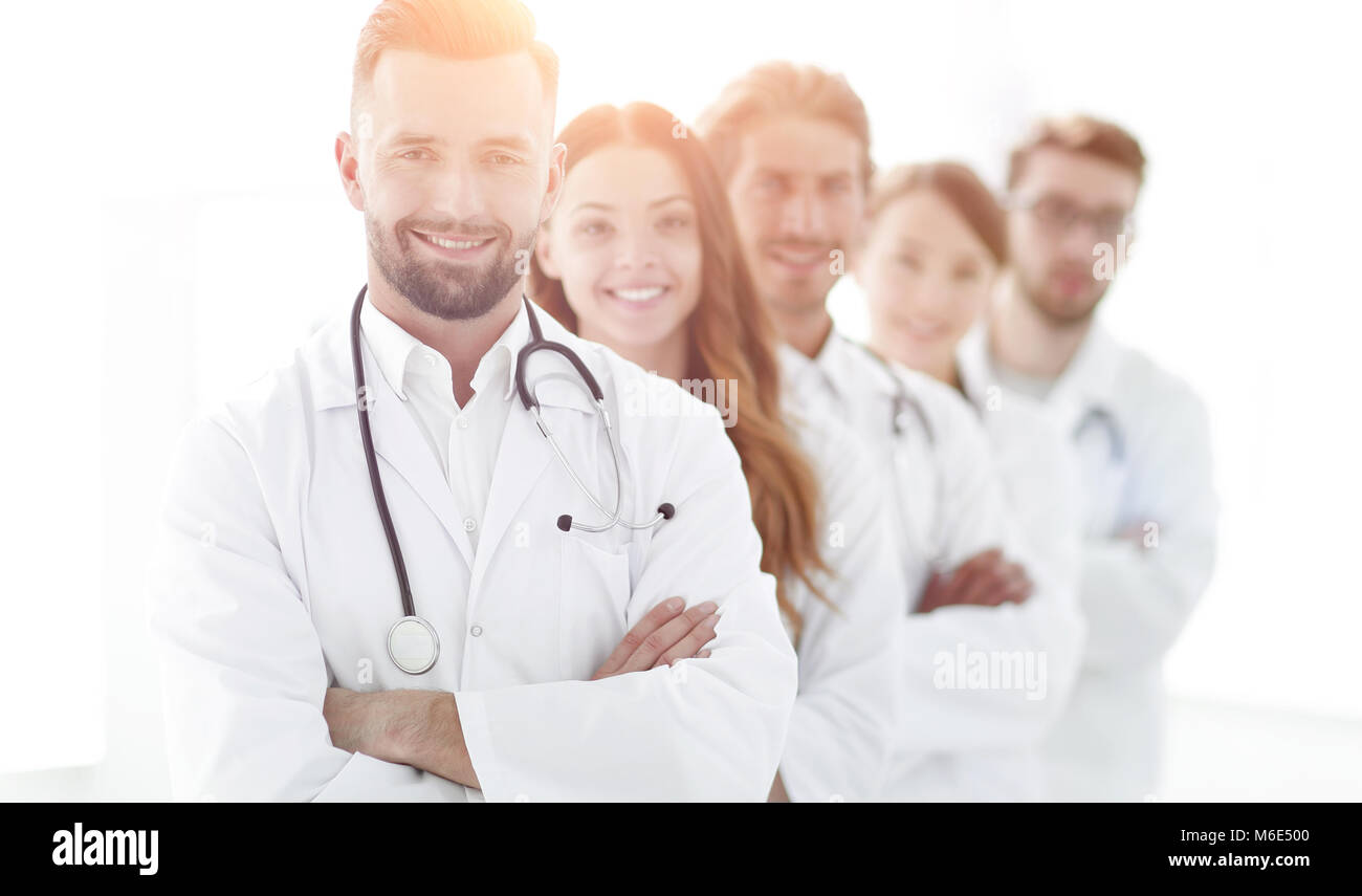 closeup .group of medical workers Stock Photo - Alamy